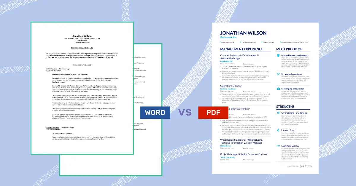 Cv word document: como hacerlo para un currículo impecable • Armá Tu CV