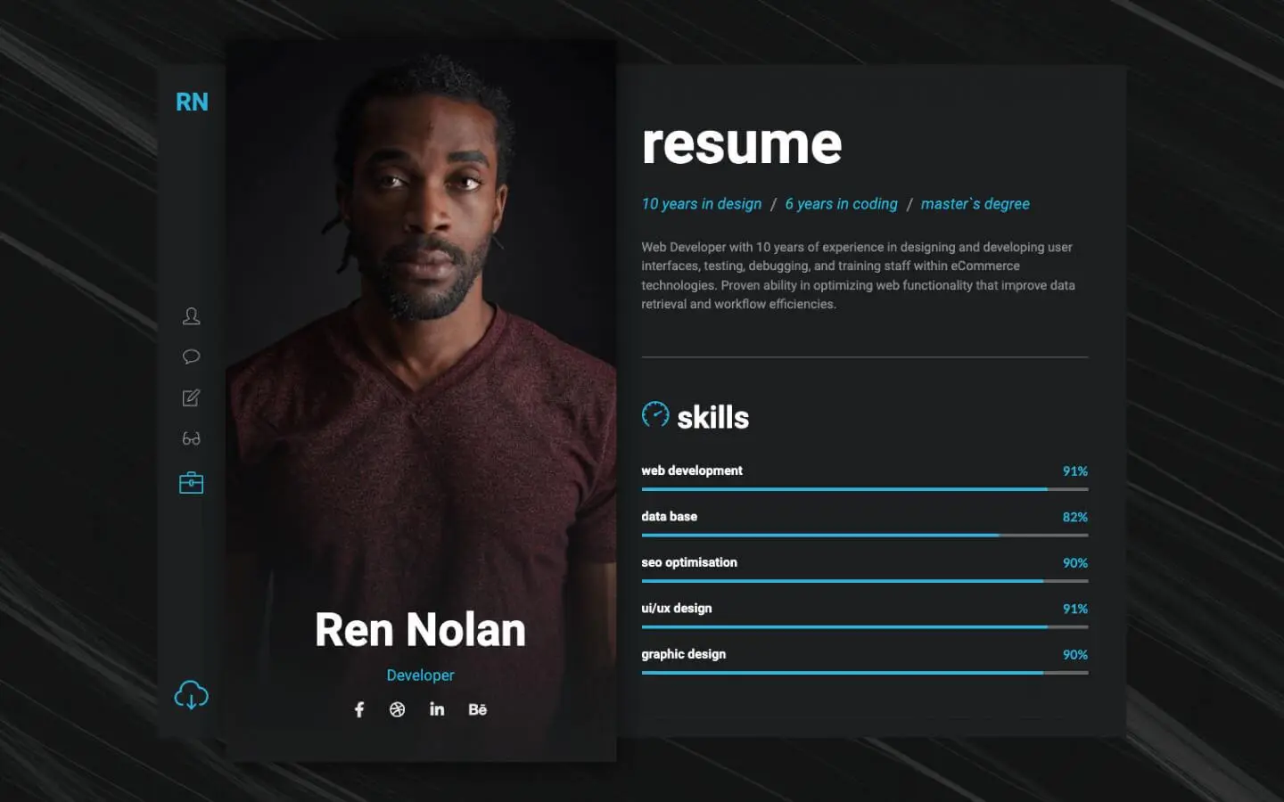 Plantillas para cv: crea un sitio web profesional que destaque • Armá Tu CV