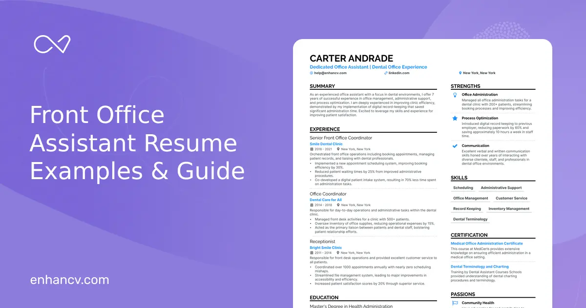 Cómo crear un cv impactante para puestos de front of house • Armá Tu CV